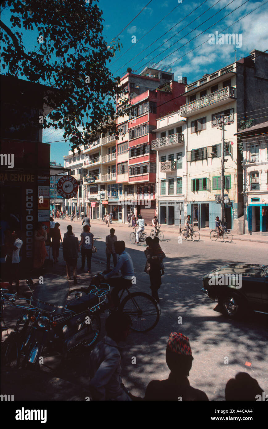 New Road Kathmandu the centre of the new city Nepal Stock Photo - Alamy
