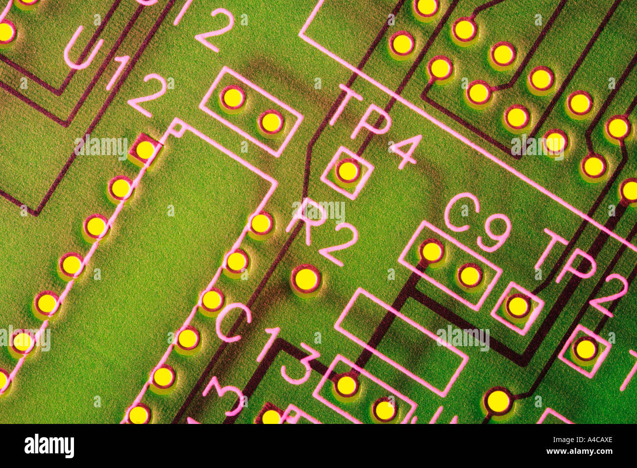 Printed Circuit Board PCB Stock Photo - Alamy