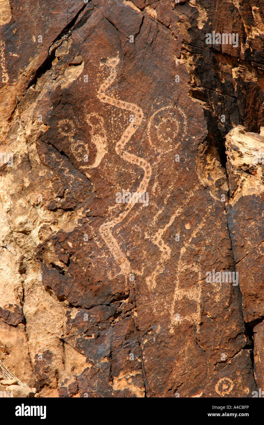 parowan gap petroglyphs, utah Stock Photo - Alamy