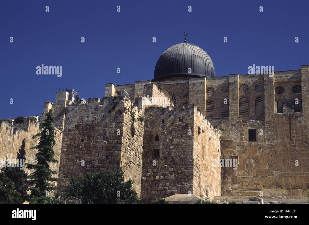 Israel Jerusalem king Solomon's Temple South Wall Stock Photo - Alamy