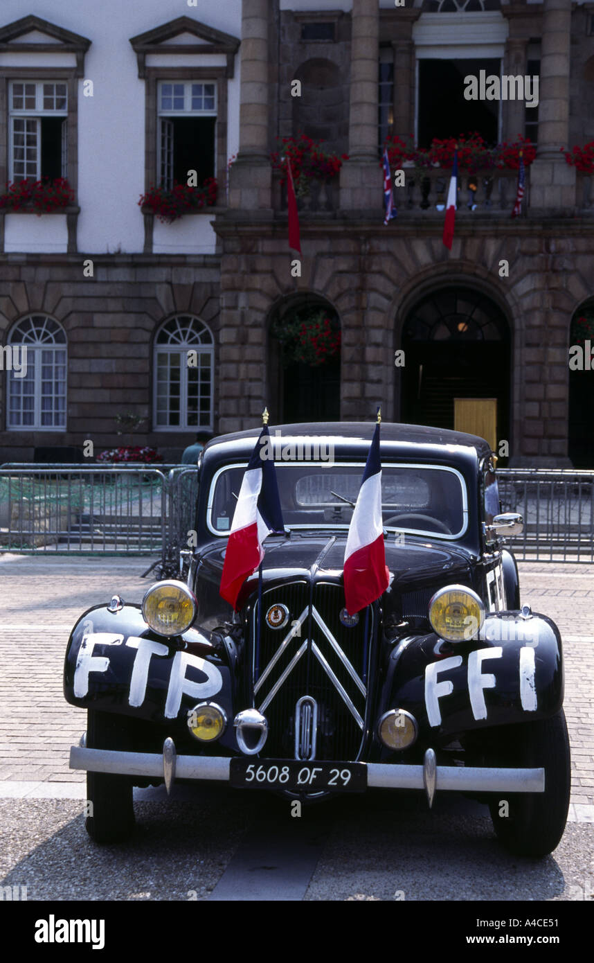 France Morlaix War Time Citron car Stock Photo - Alamy