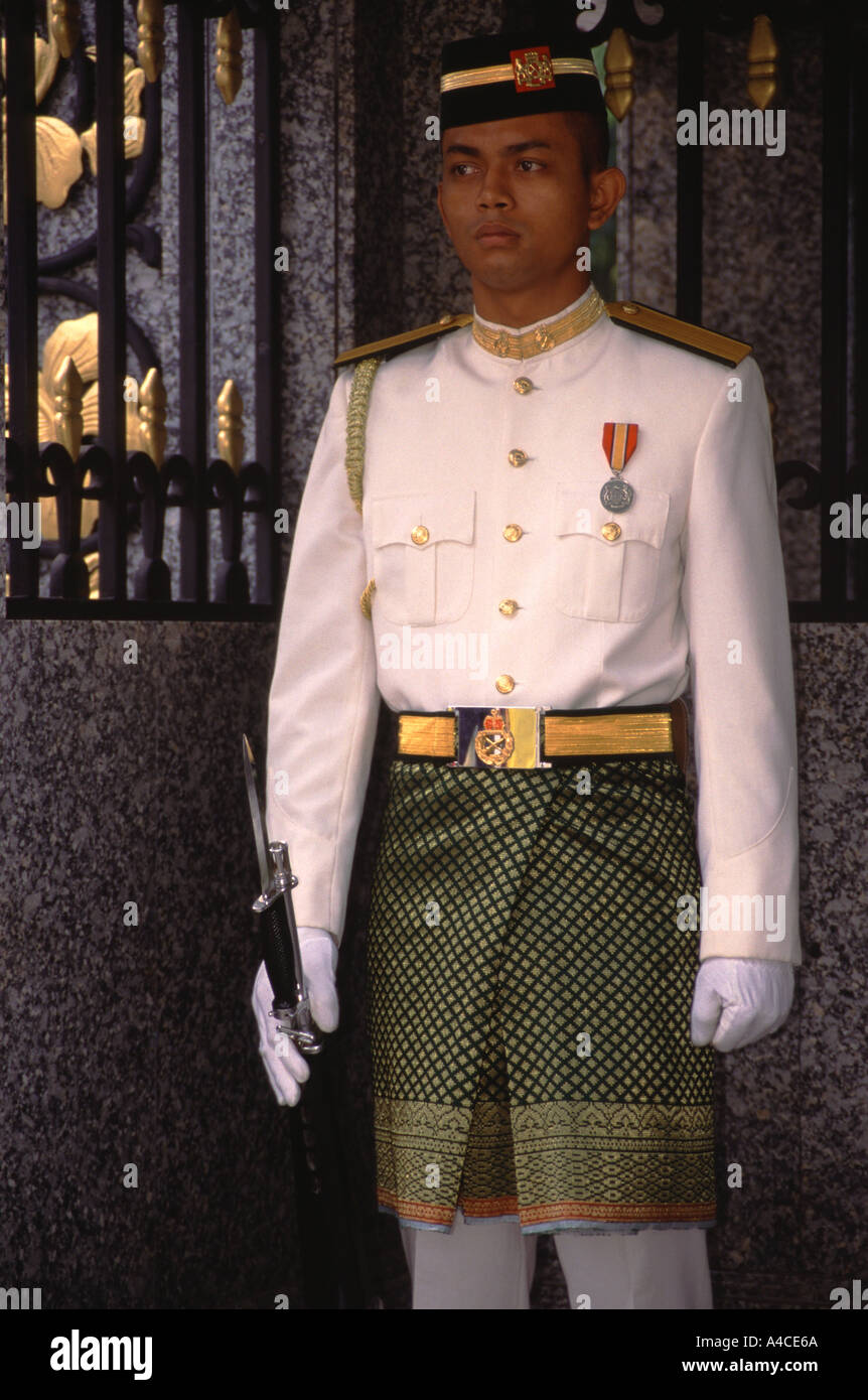 Malaysia Guard Sultan Stock Photo - Alamy
