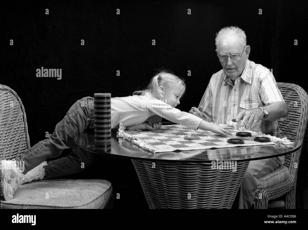 Old checkers Black and White Stock Photos & Images - Alamy