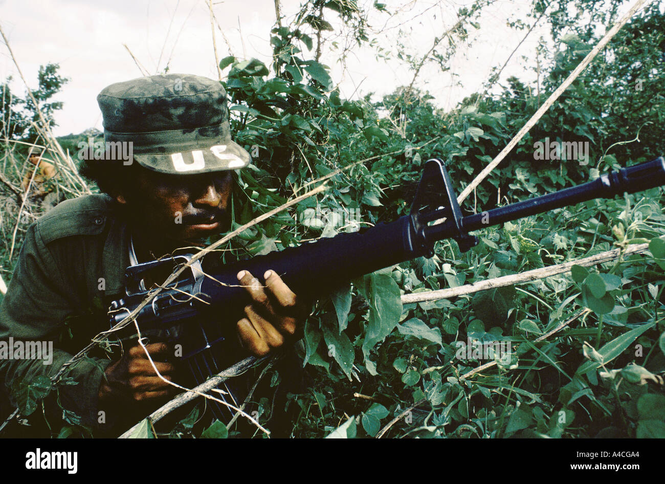 Managua, Nicaragua, June 1986; As a training exercise the Sandinista ...