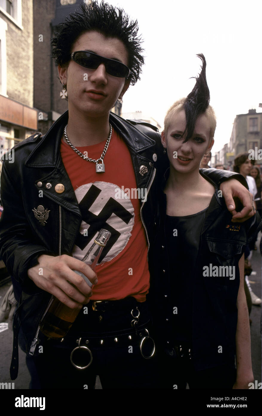 Punks at Notting Hill Carnival Stock Photo - Alamy