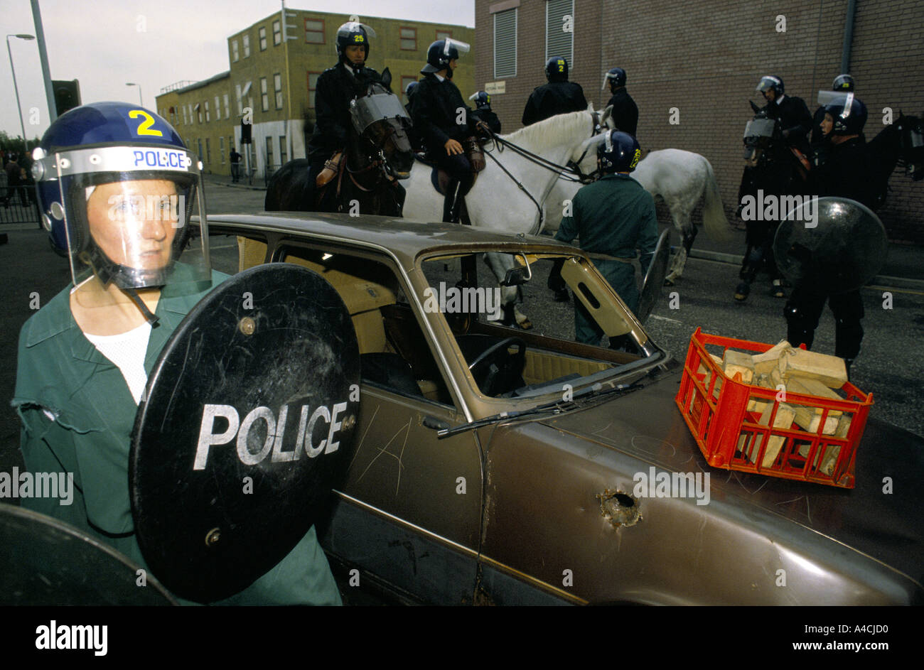 Metropolitan Police's Imber Court Mounted Branch training center ...