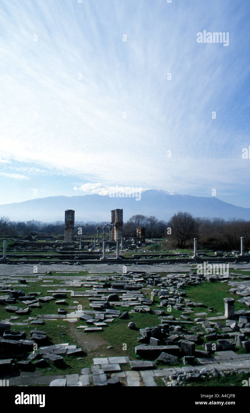 Philippi greece view hi-res stock photography and images - Alamy