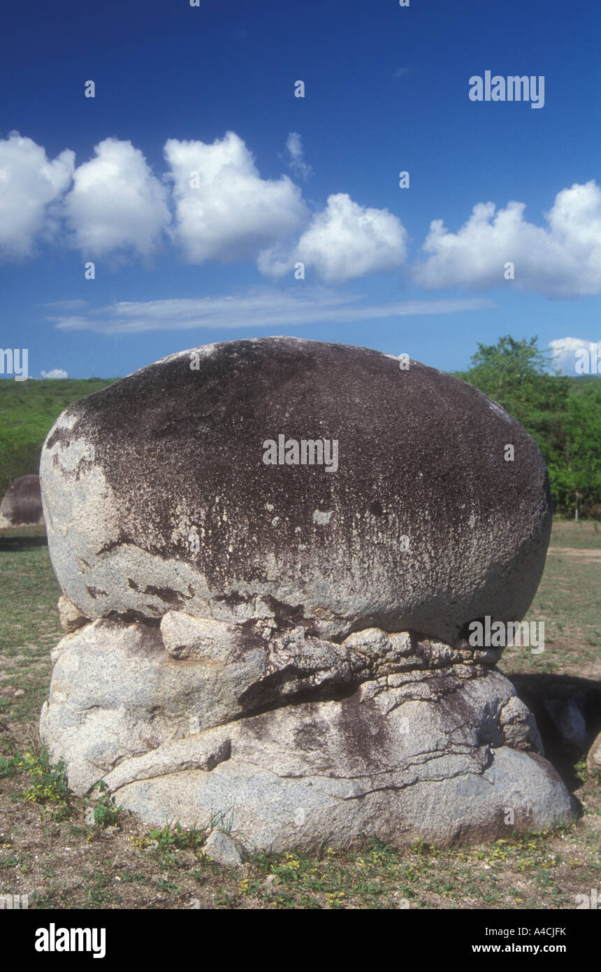 A Monolithic rock Vieques Island Puerto Rico Stock Photo - Alamy