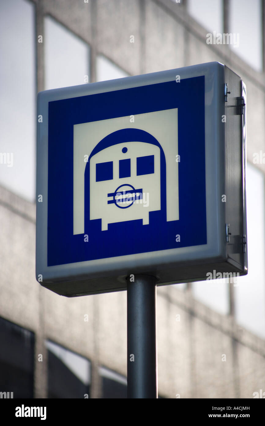 Subway Station Sign Osaka Japan Stock Photo - Alamy