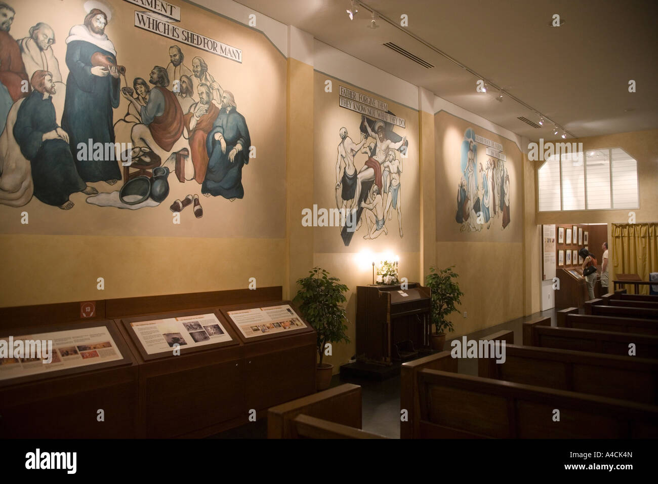 Murals Changi Prison Museum Singapore Stock Photo - Alamy