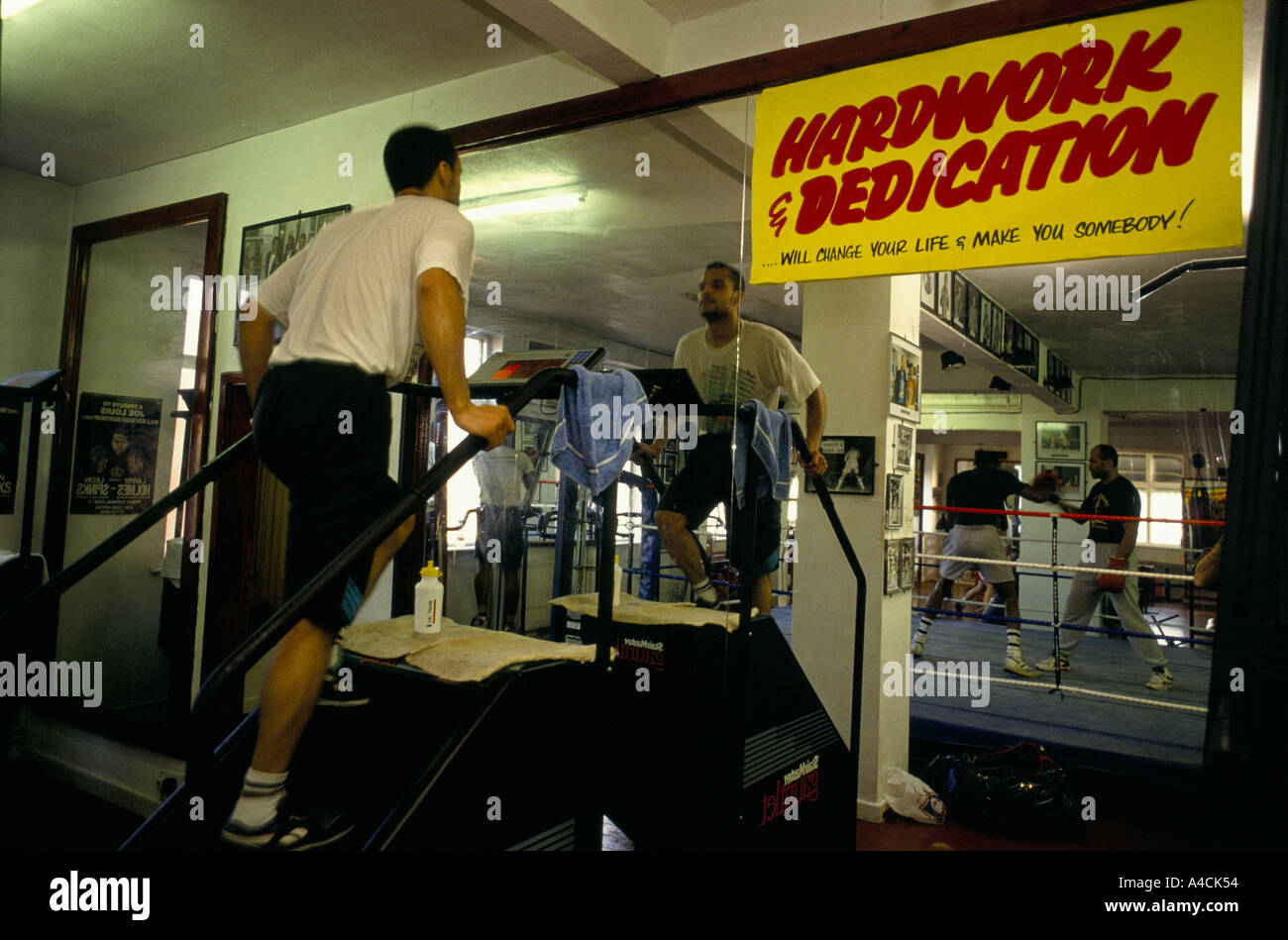 MOSS SIDE STORY' MANCHESTER, WORKING OUT AT CHAMP'S CHAMP BOXING CLUB ...