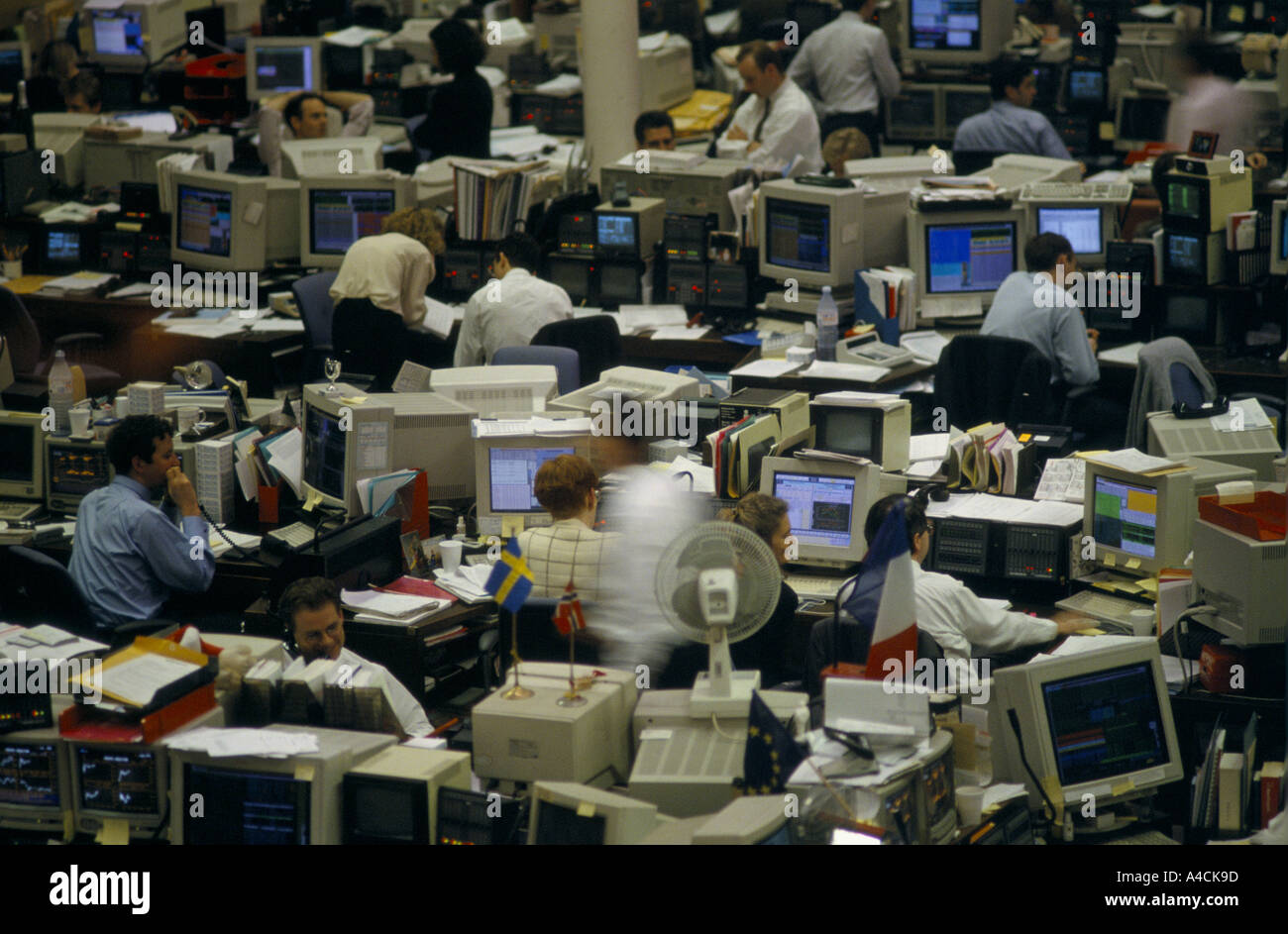 London city dealing room london hi-res stock photography and images - Alamy