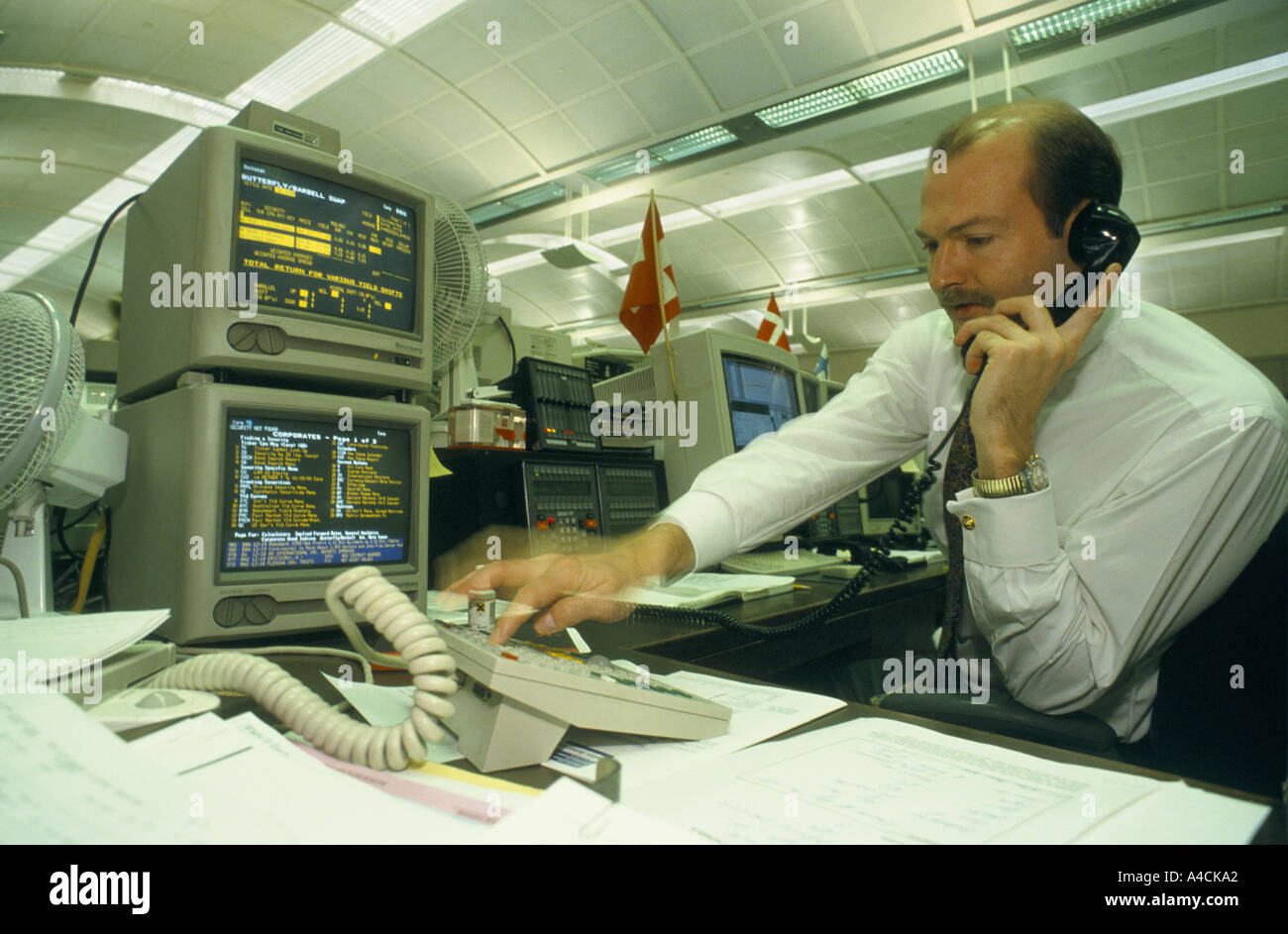 Trading floor london hi-res stock photography and images - Alamy
