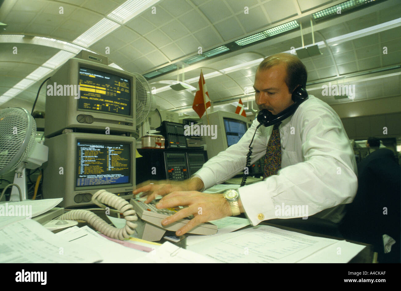 London city dealing room london hi-res stock photography and images - Alamy