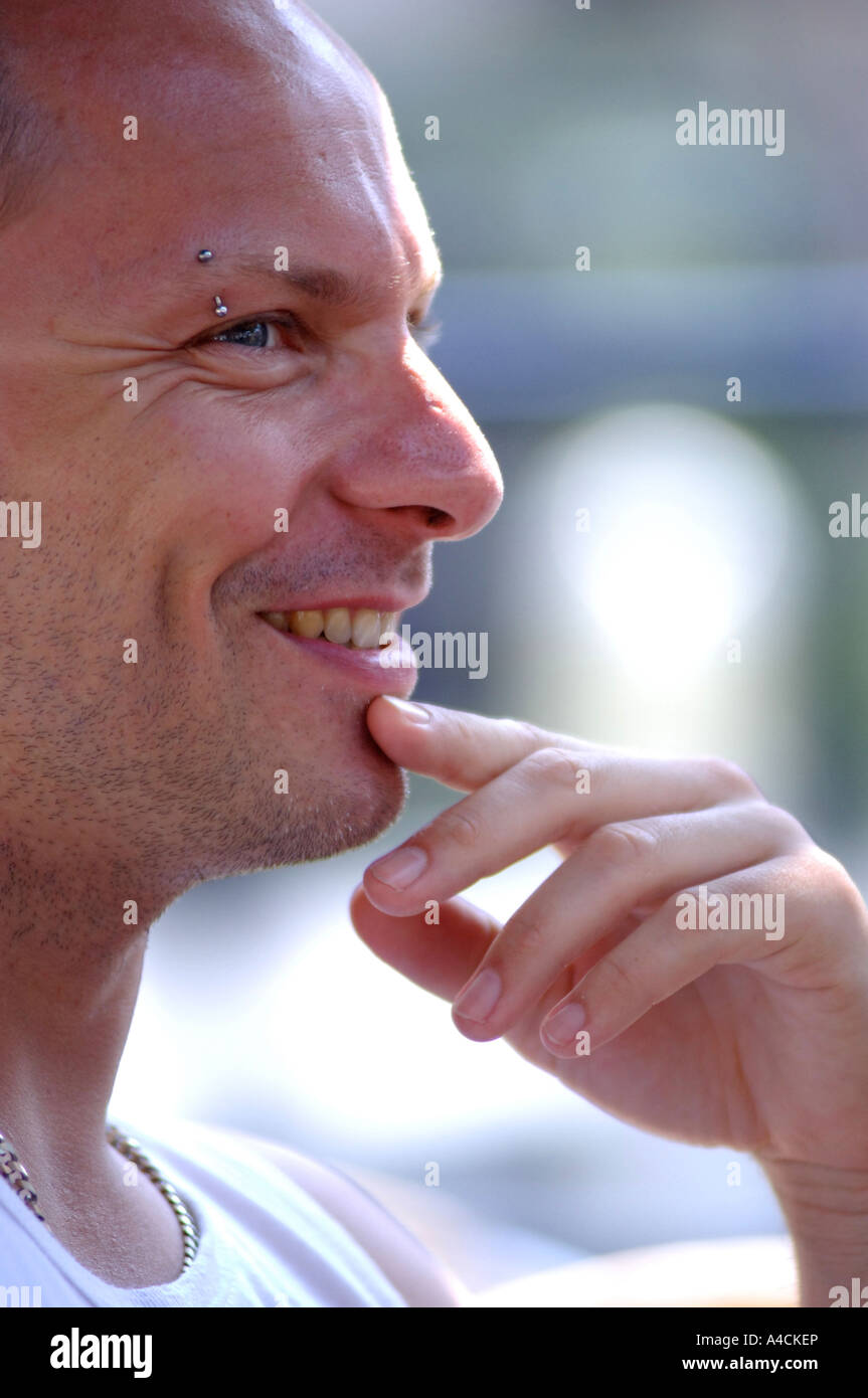 Royalty free photograph of British college university student ...