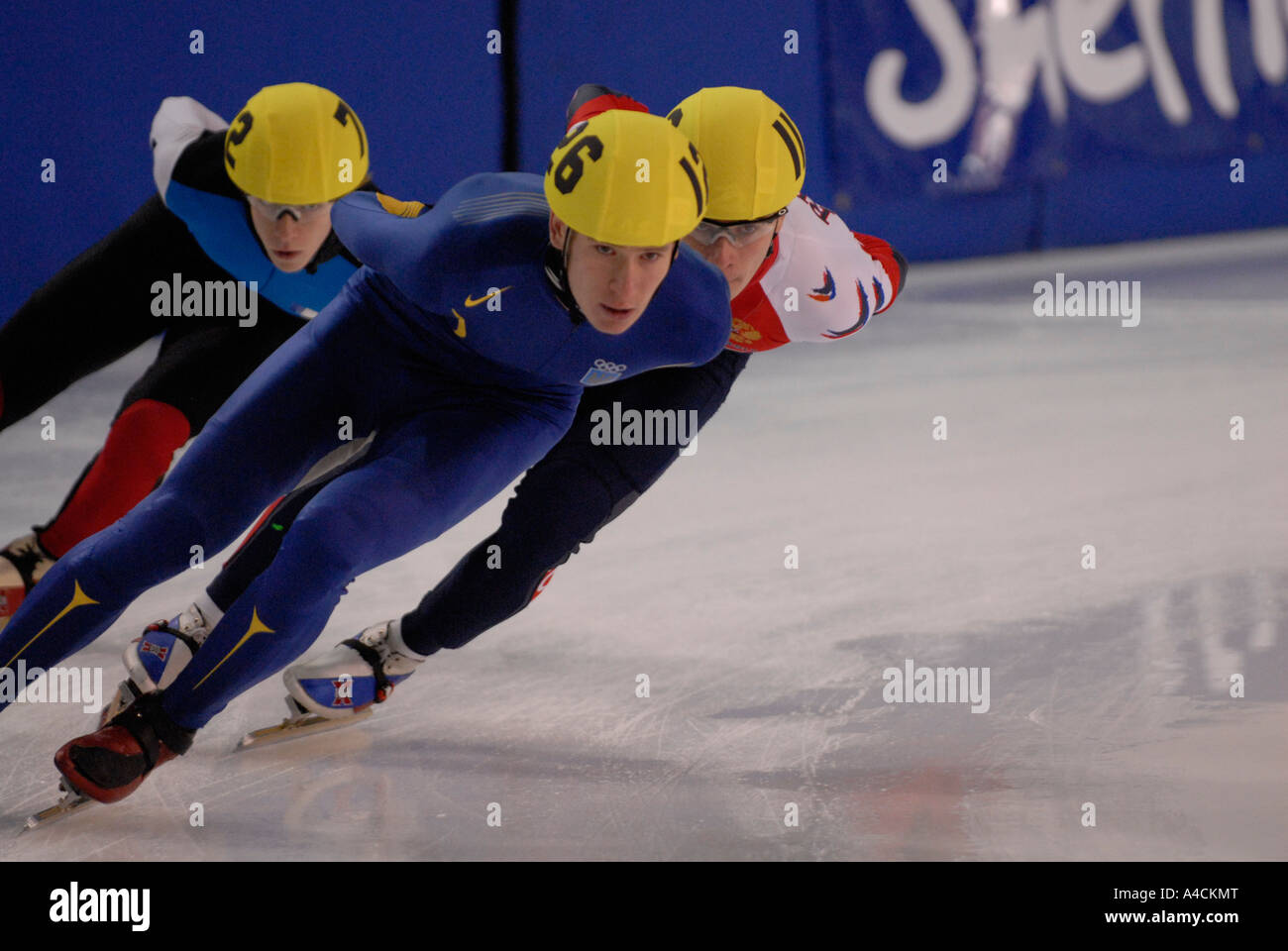 European short track speed skating championships hi-res stock ...