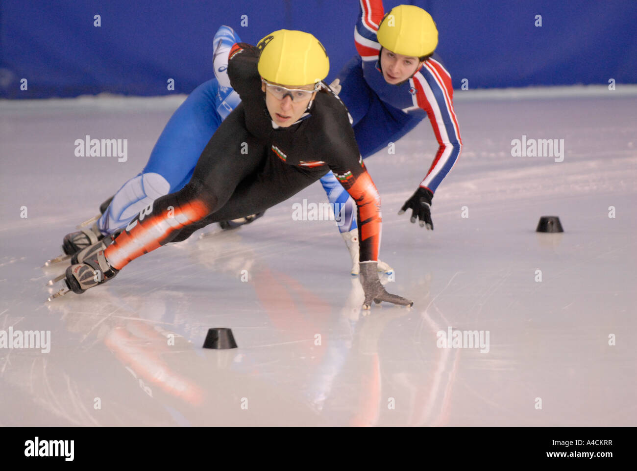 European short track speed skating championships hi-res stock ...