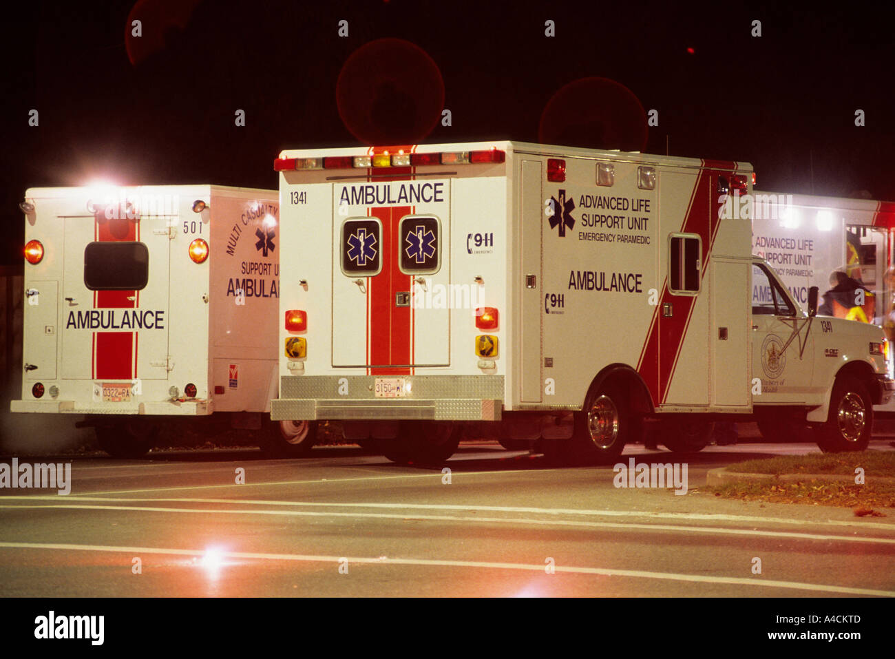 Multiple ambulances hi-res stock photography and images - Alamy