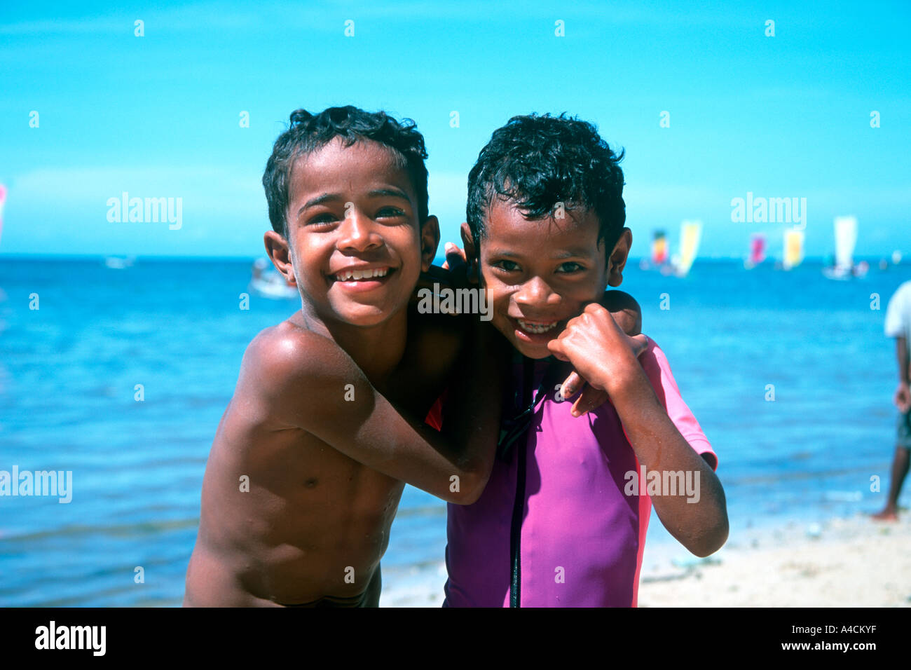 Polynesian boys hi-res stock photography and images - Alamy