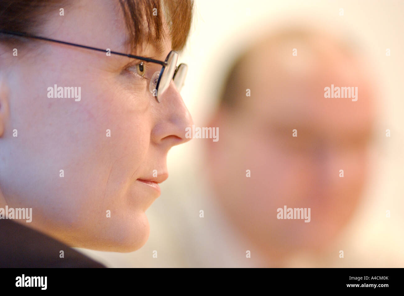 Royalty free profile photograph of young British business woman in ...