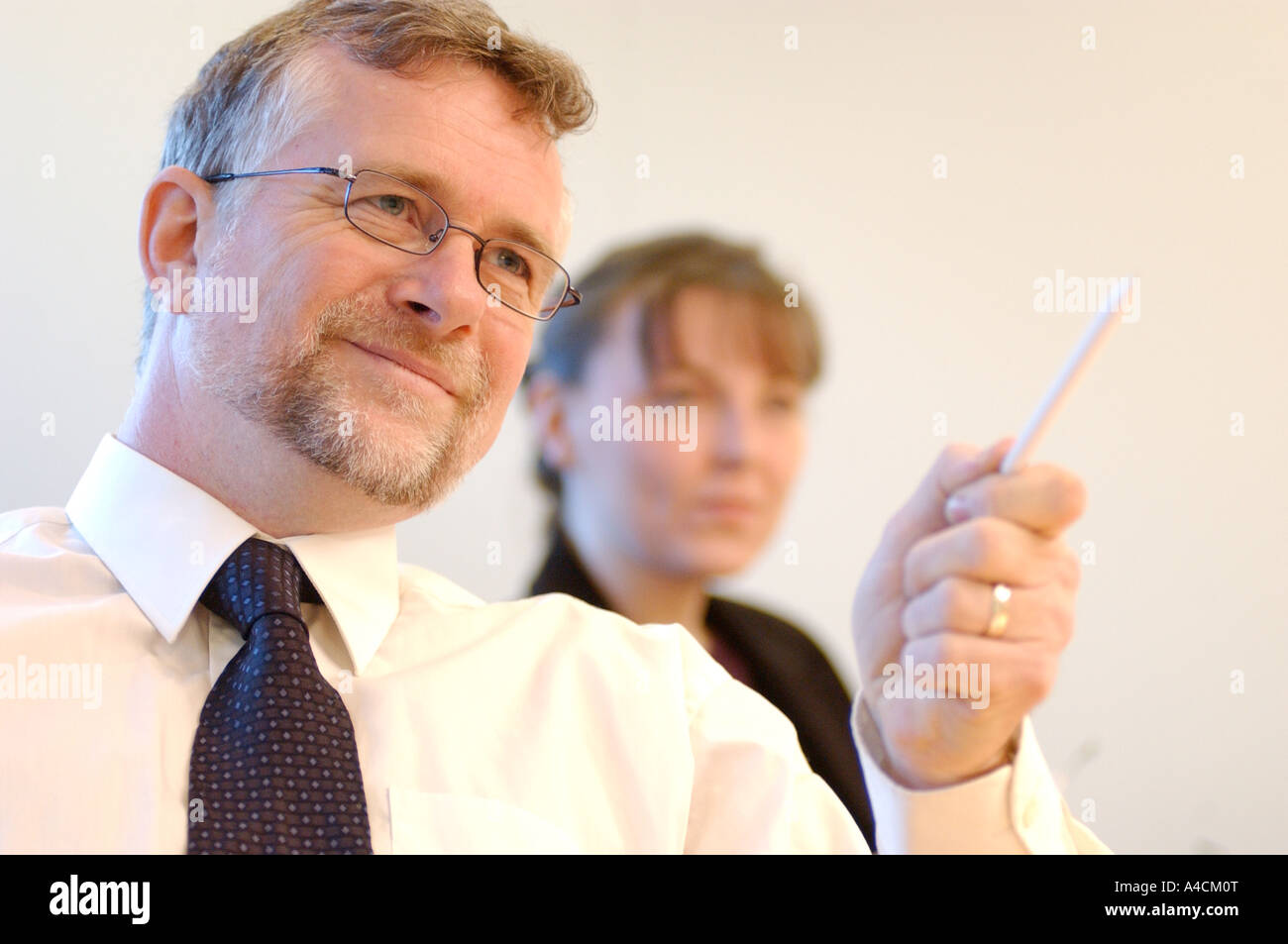 Business woman office powerful men hi-res stock photography and images ...
