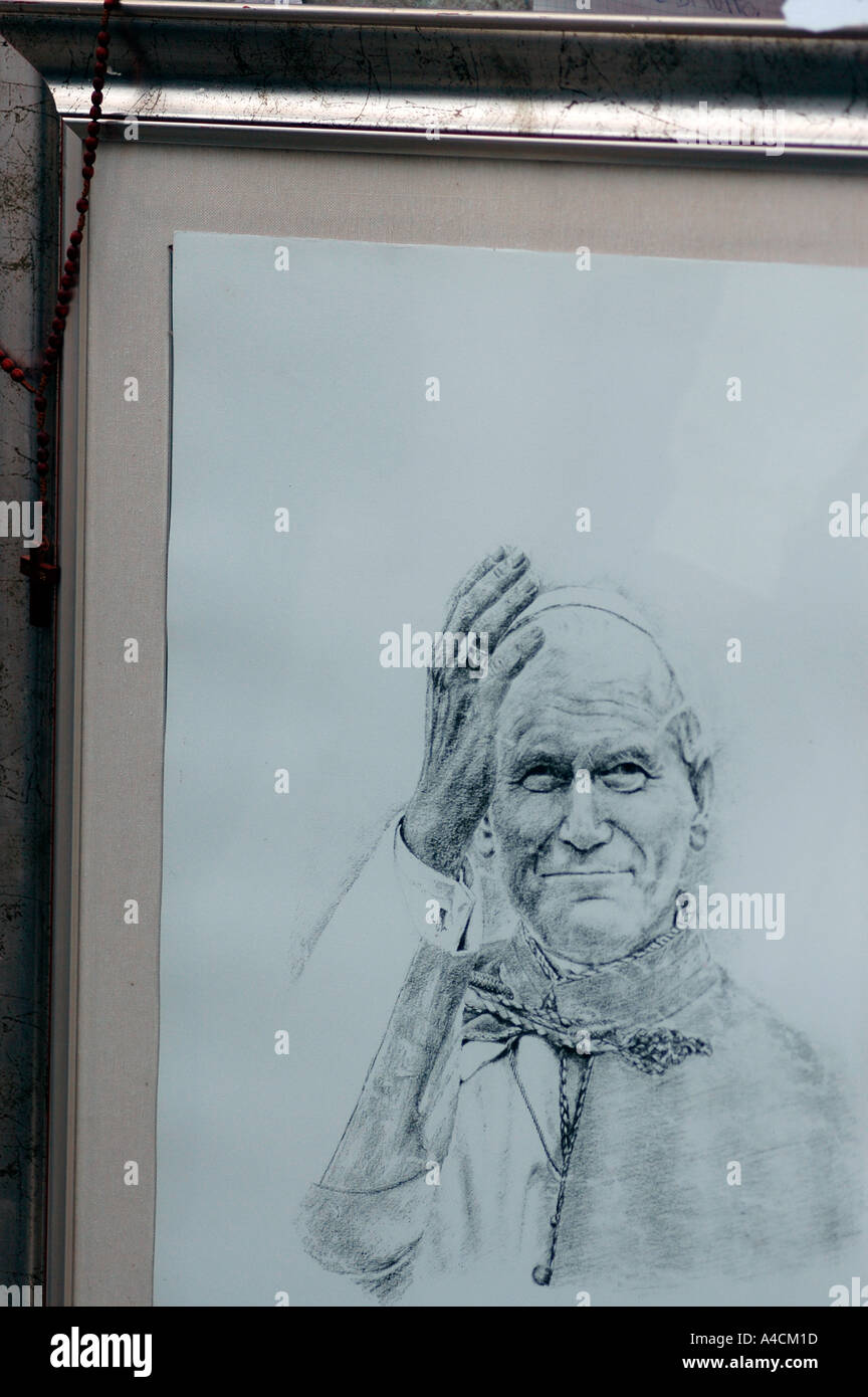 Pope John Paul Painting High Resolution Stock Photography and Images ...