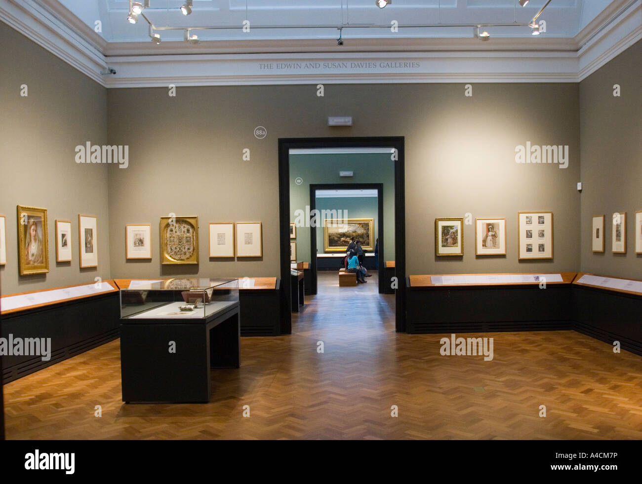 Art Gallery in the V&A Victoria and Albert Museum, South Kensington ...