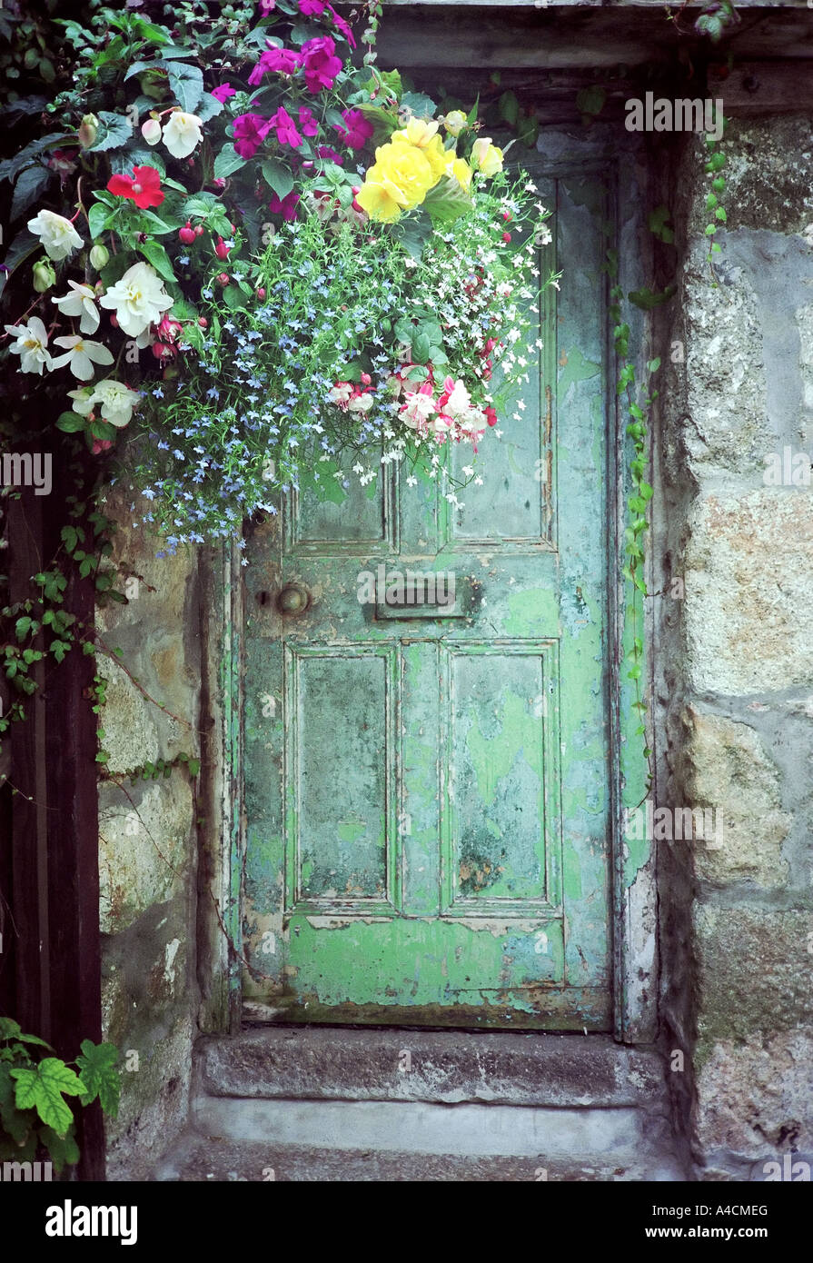 Door in St.Ives. Cornwall , England Stock Photo - Alamy