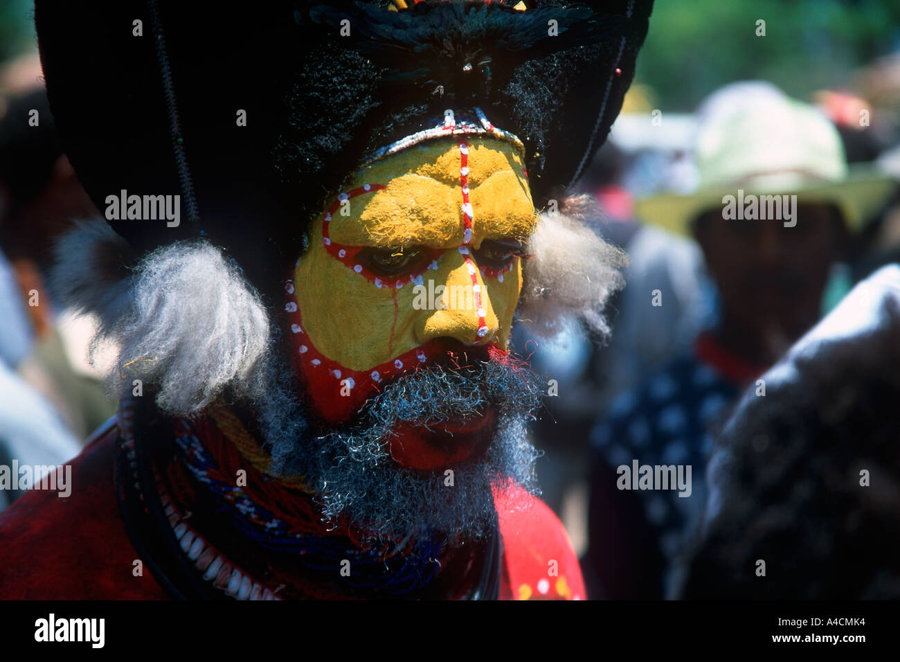 Huli tribesman hi-res stock photography and images - Alamy