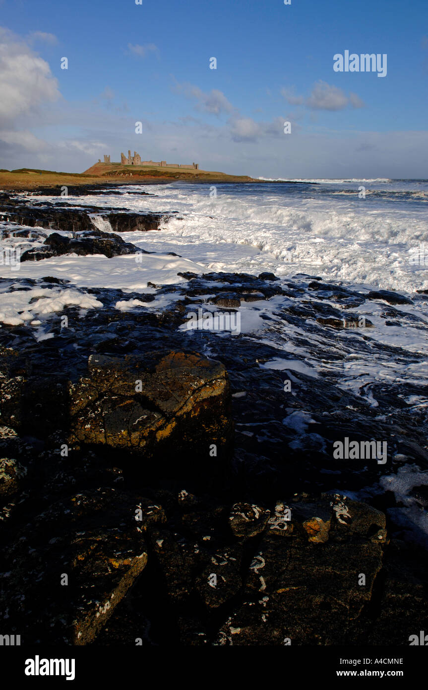 Dunstanburgh castle craster walk hi-res stock photography and images ...