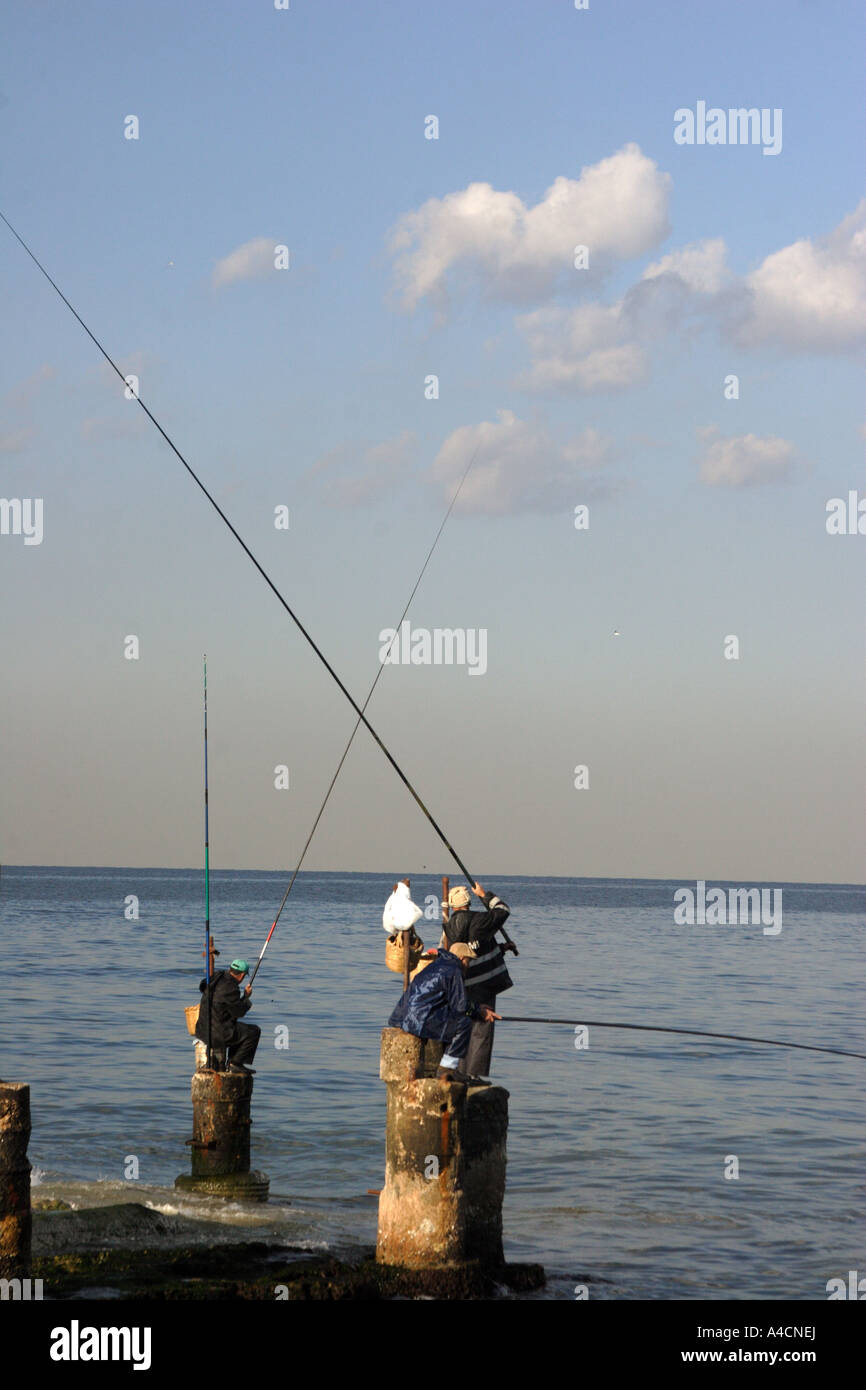 fishermans in Beirut Lebanon Stock Photo - Alamy