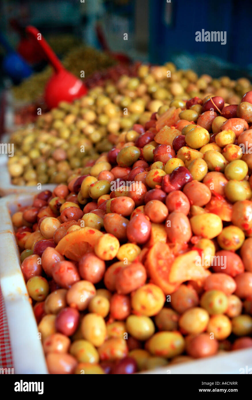 Olives for sale Stock Photo - Alamy
