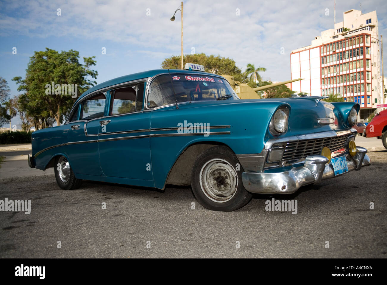 Old Chevrolet car in Havana,Cuba Stock Photo - Alamy