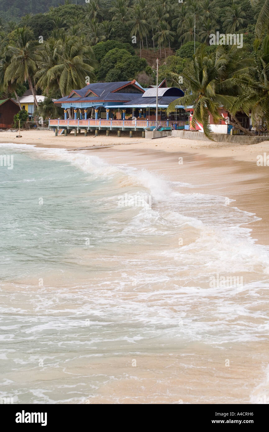 Malaysia Pulao Tioman Salang village beach Stock Photo - Alamy