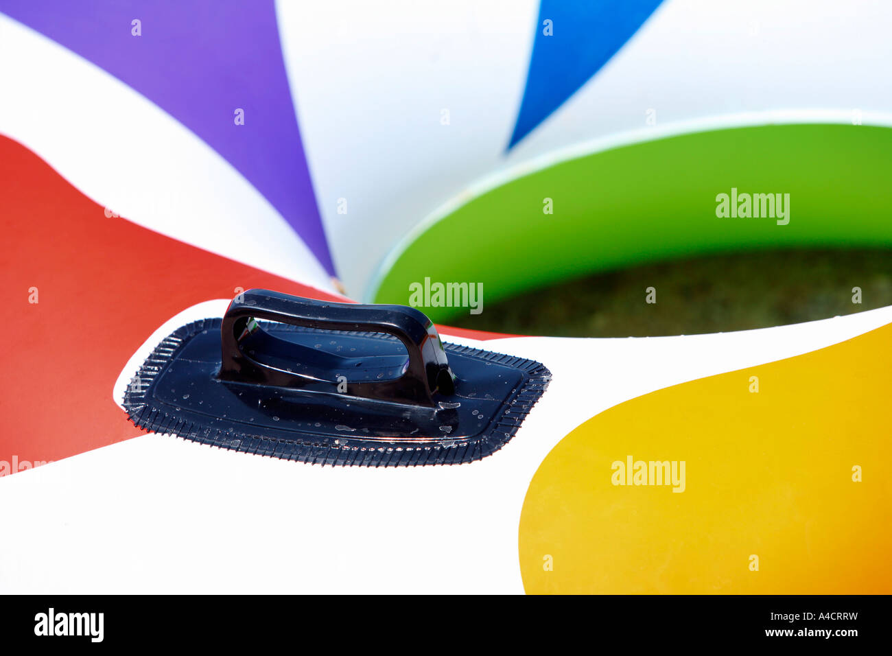 Inflatable life ring Stock Photo - Alamy