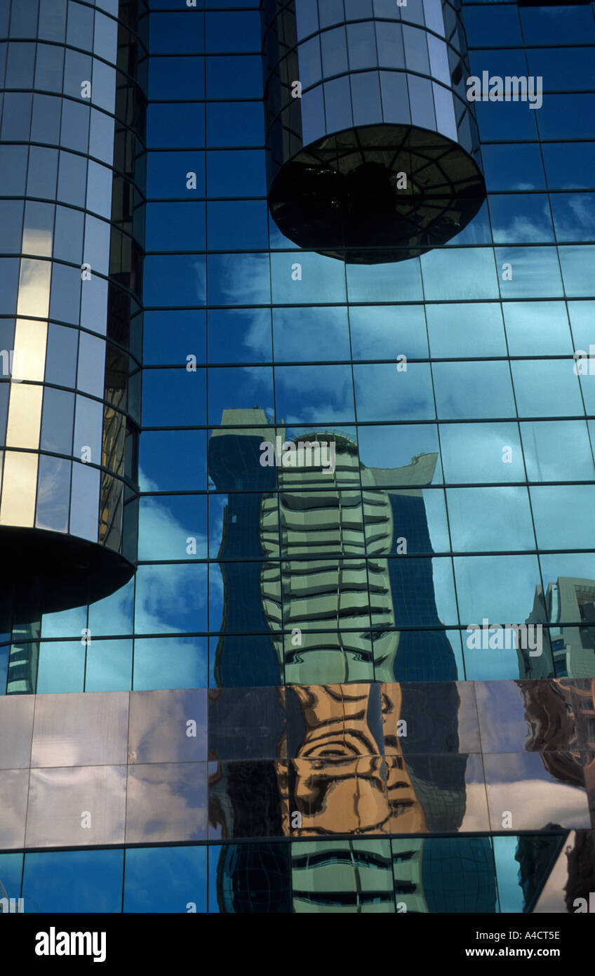 Building reflection Dubai United Arab Emirates Stock Photo - Alamy