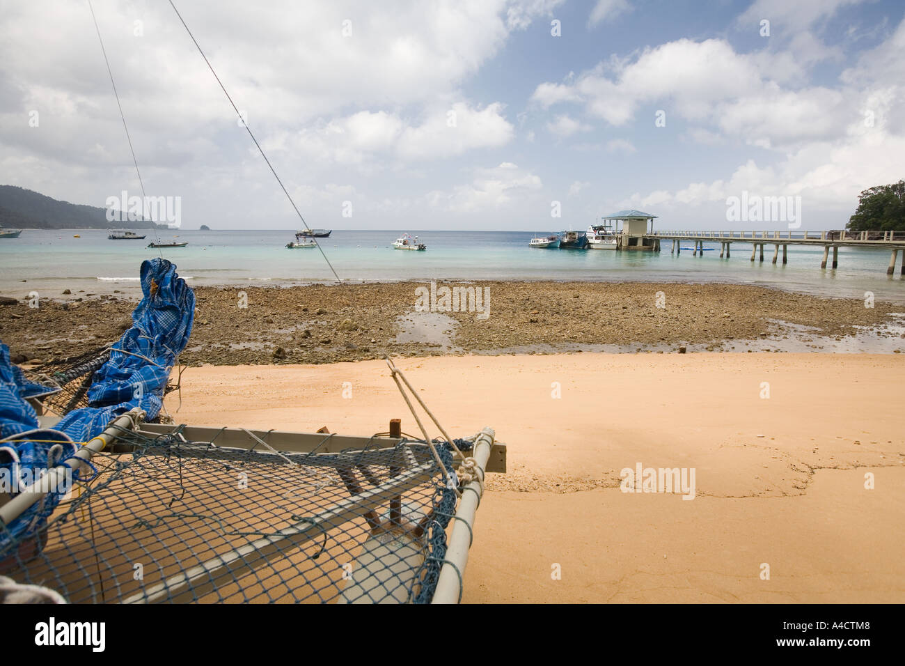 Malaysia Pulao Tioman Marine Park beach Stock Photo - Alamy