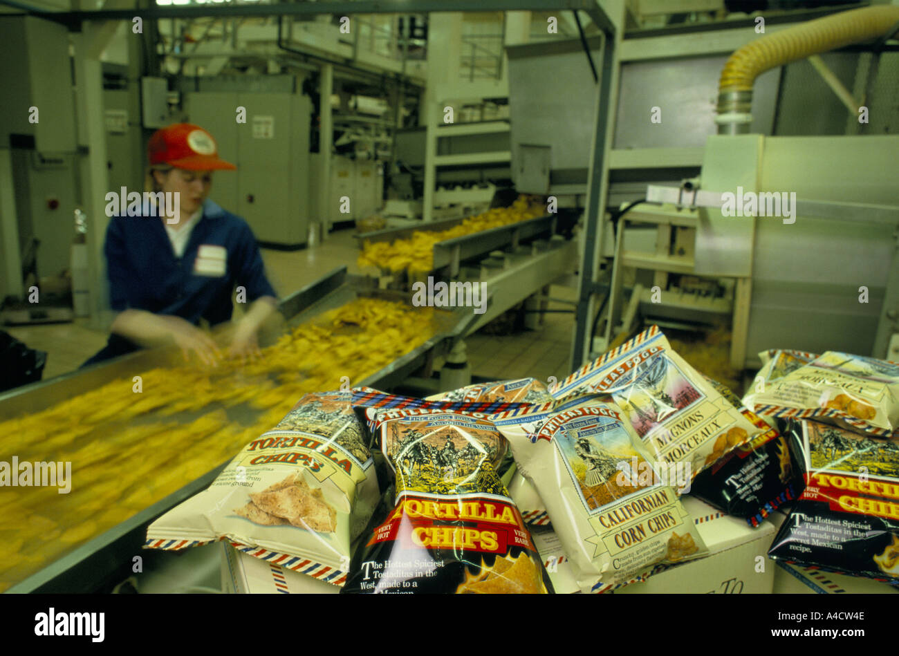 PHILEAS FOGG FACTORY PRODUCING TORTILLA CHIPS, EX STEEL WORKS, DURHAM ...