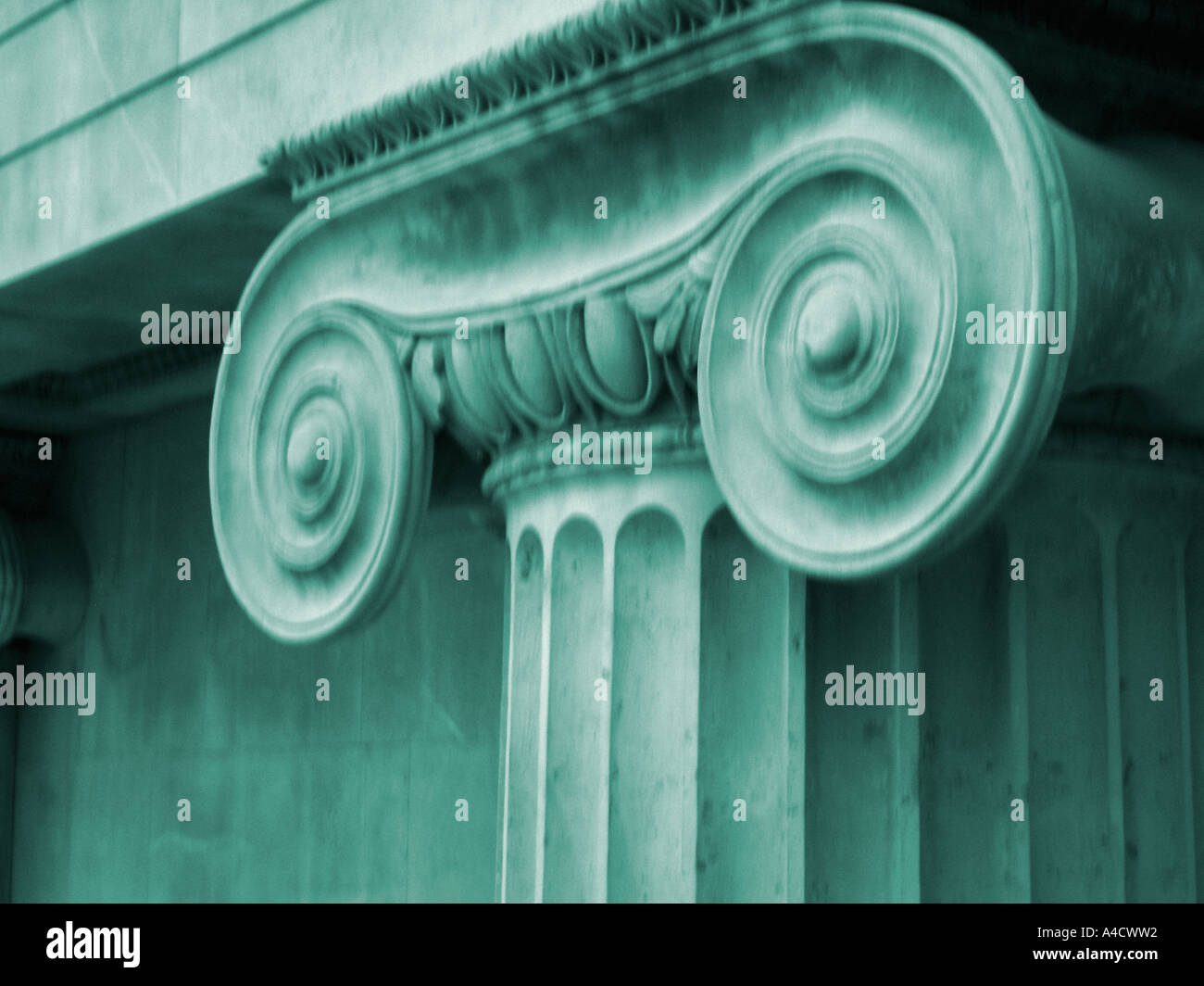 Ionic column head Stock Photo - Alamy