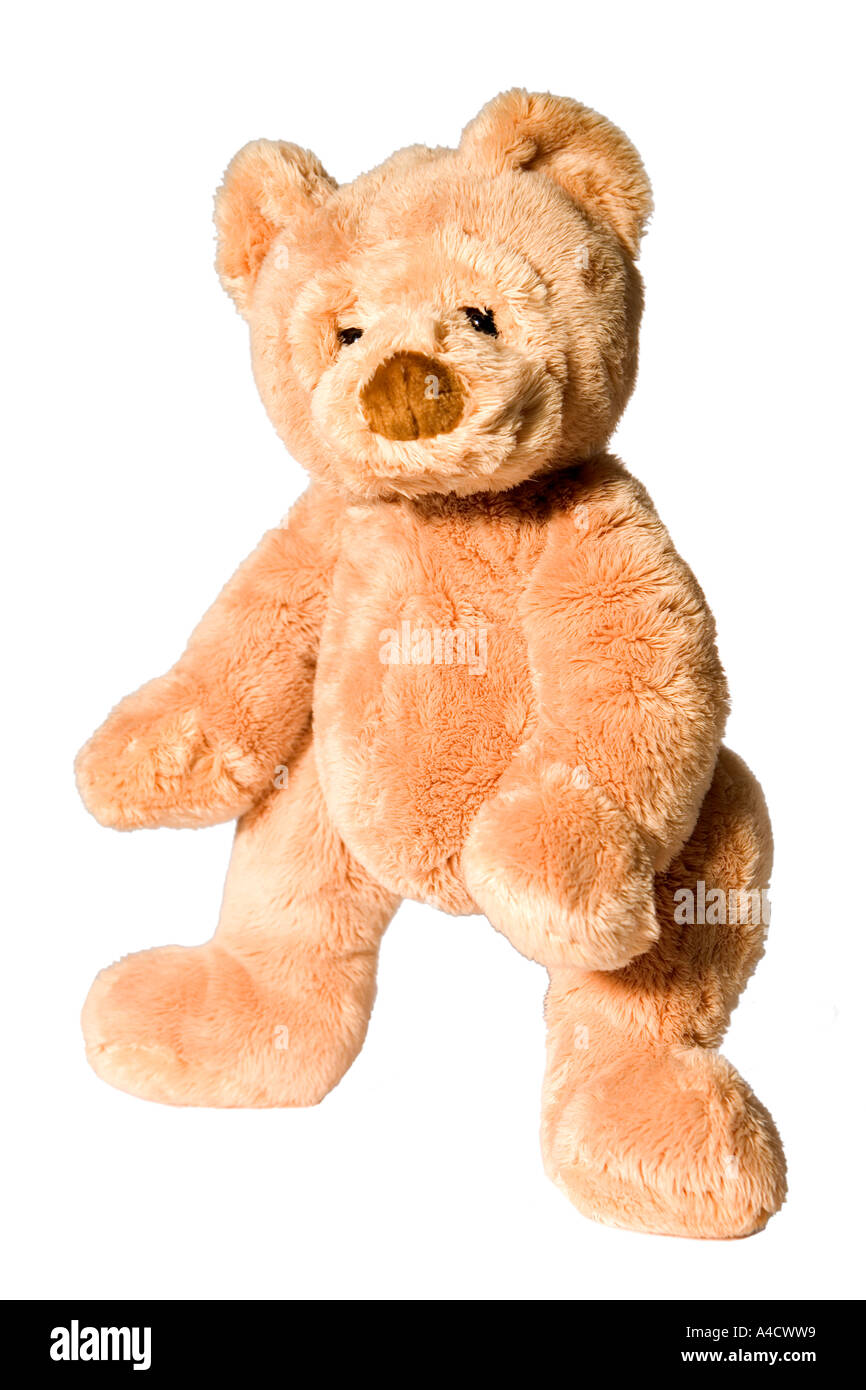 Tan Teddy bear Stock Photo - Alamy