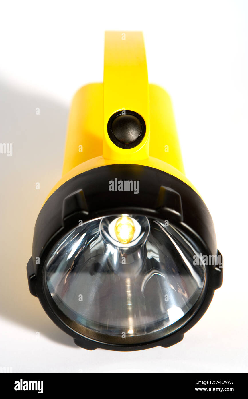 Flashlight in yellow design hi-res stock photography and images - Alamy