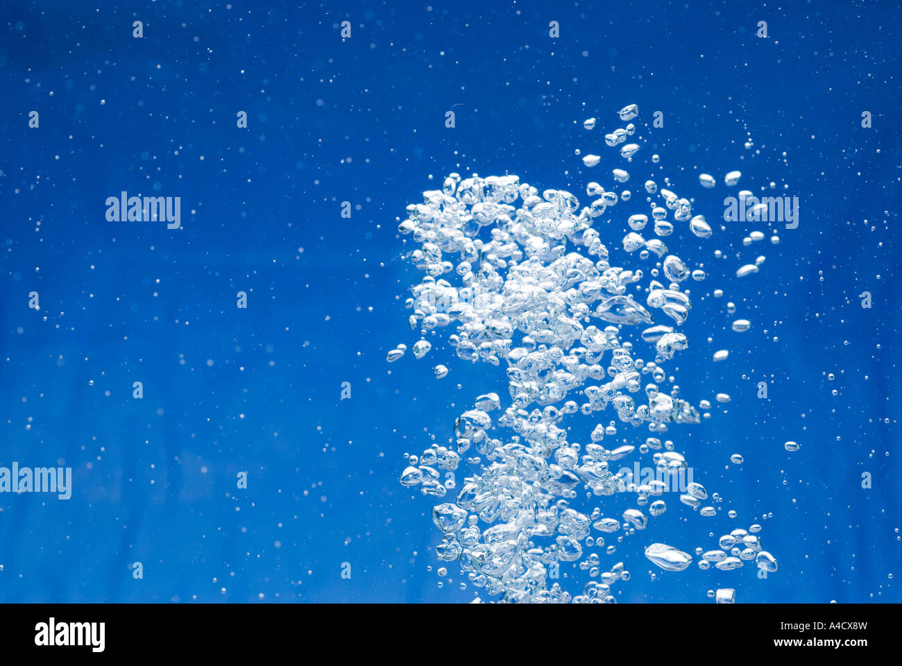 Many Air bubbles under water Stock Photo - Alamy