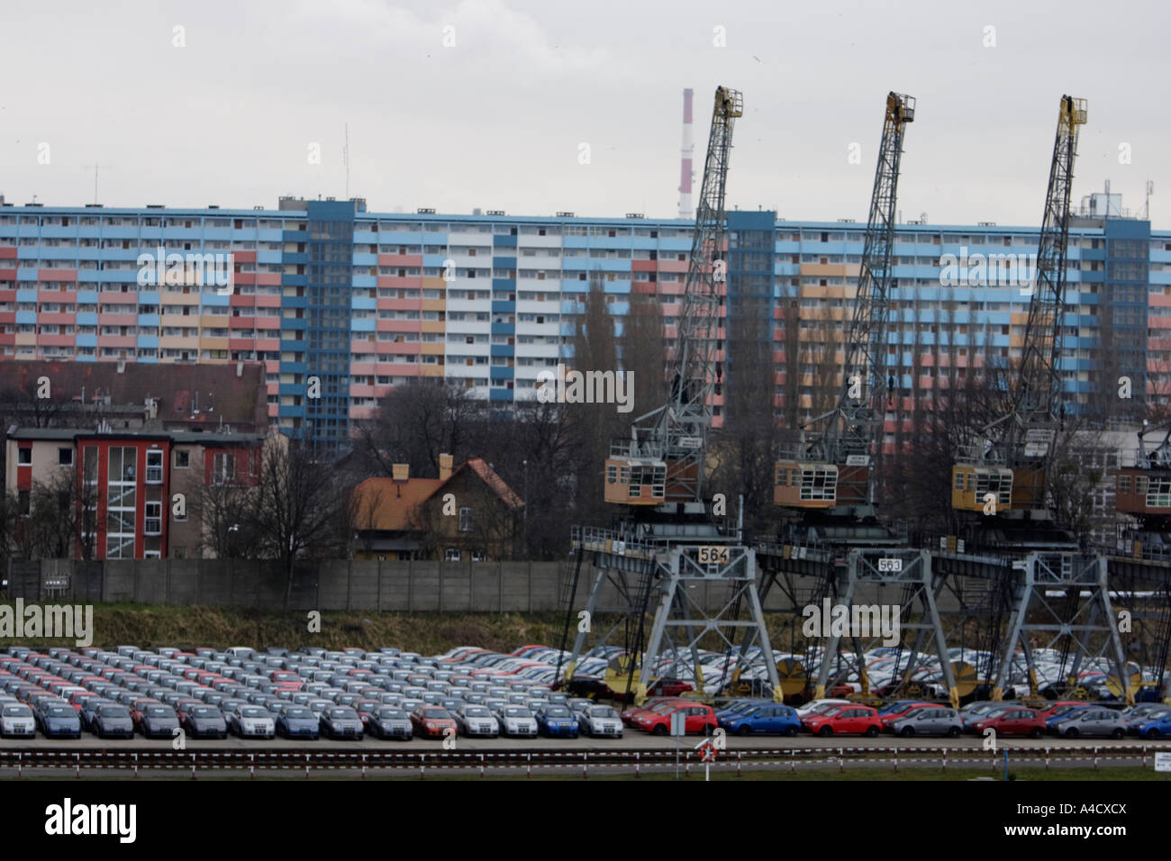 Port of danzig hi-res stock photography and images - Alamy