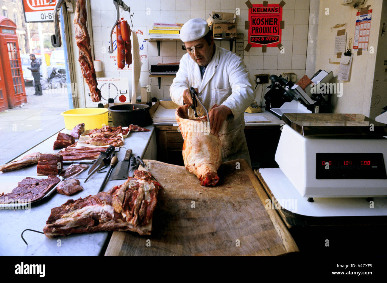 British butcher hi-res stock photography and images - Alamy