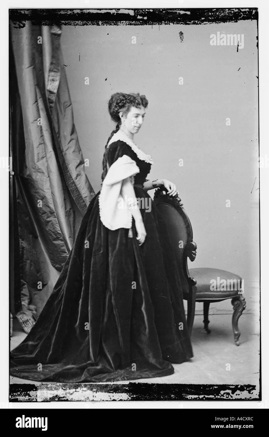 Famous Confederate spy, portrait of Belle Boyd Stock Photo - Alamy