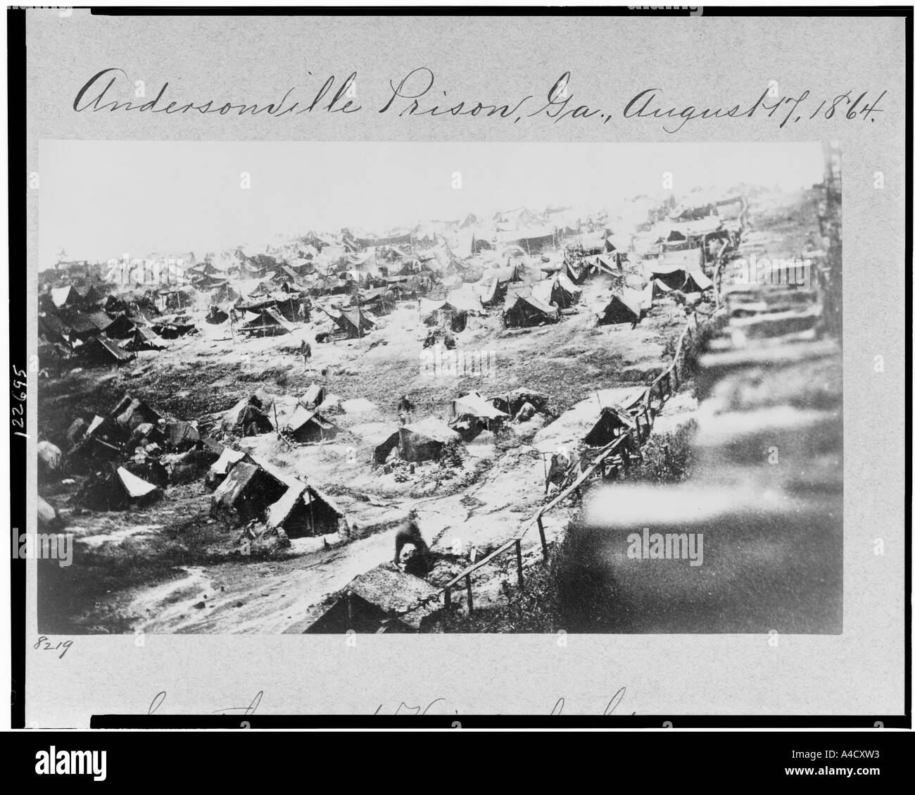 American civil war andersonville prison hi-res stock photography and ...