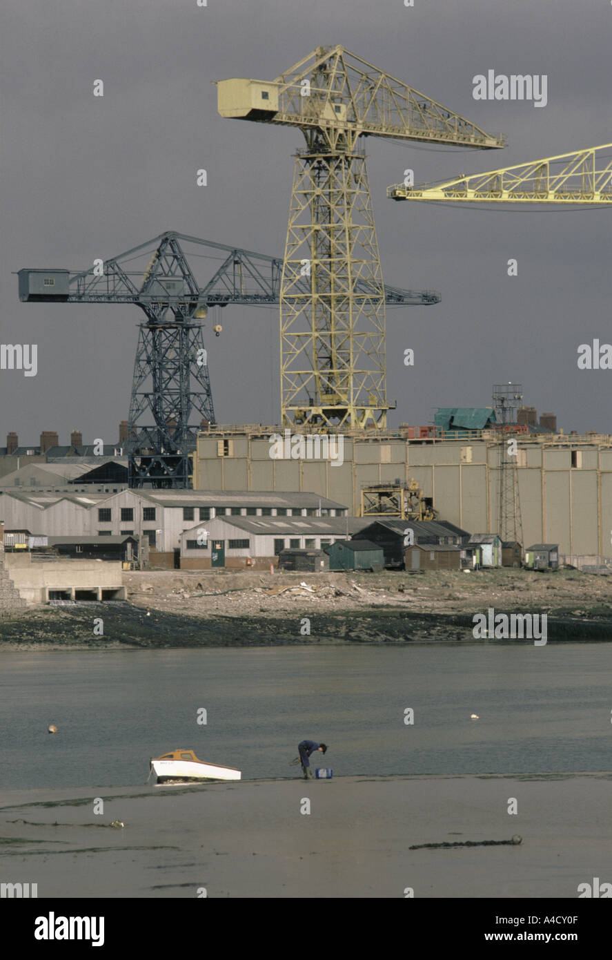 A view of Vickers shipyard. Barrow-in-Furness, UK Stock Photo - Alamy