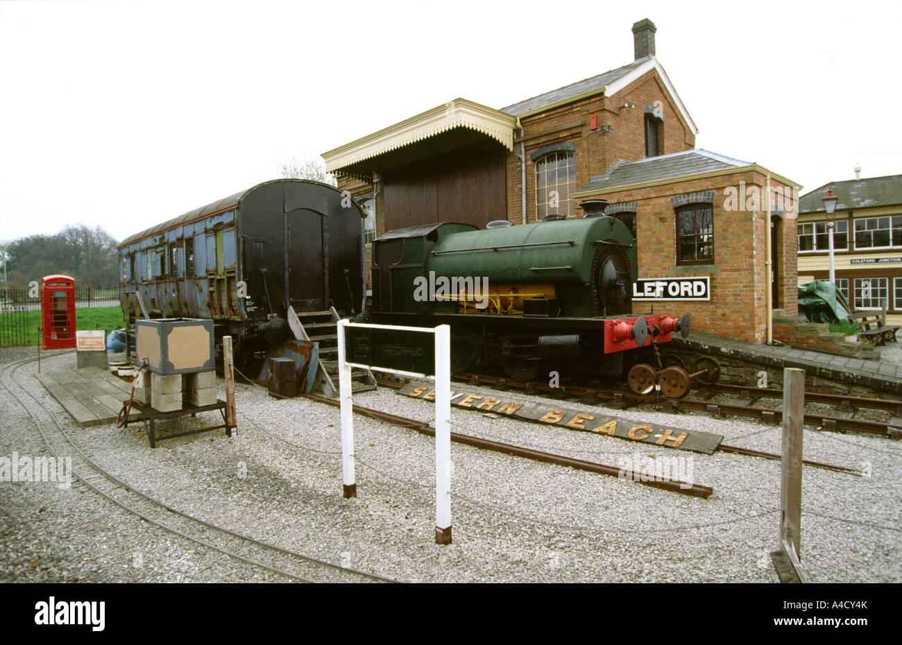 UK Gloucestershire Coleford the GWR Museum Stock Photo - Alamy