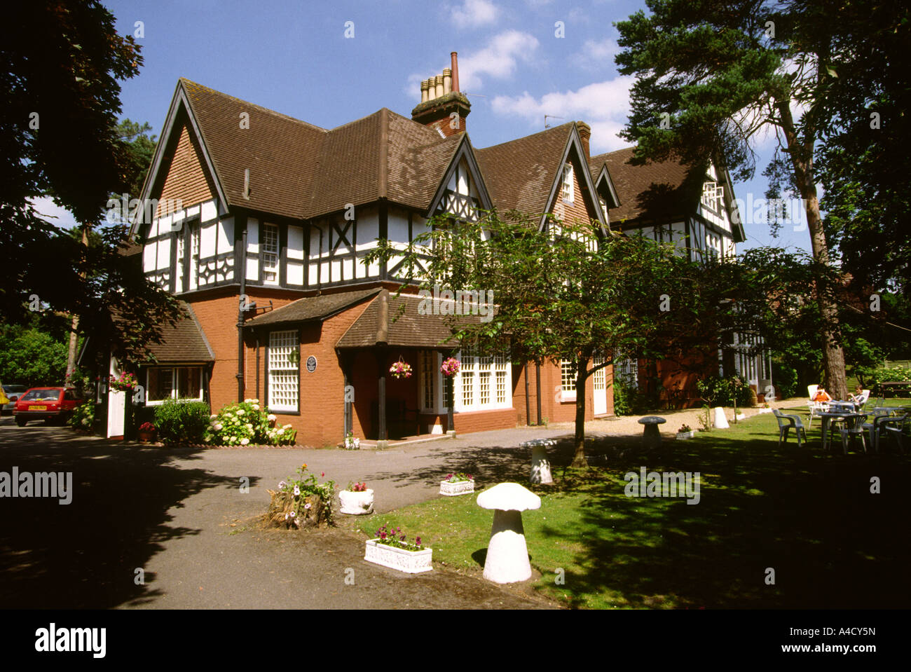 UK Dorset Bournemouth Langtry Manor Hotel built for Lillie Langtry by ...