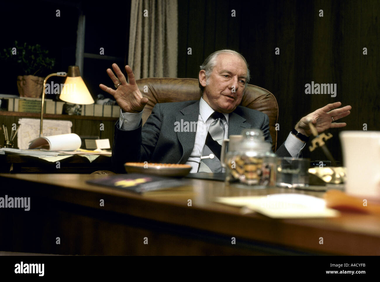 Robert Gallagher, a health physicist. Canonsburg Pennsylvania, USA 1984 ...